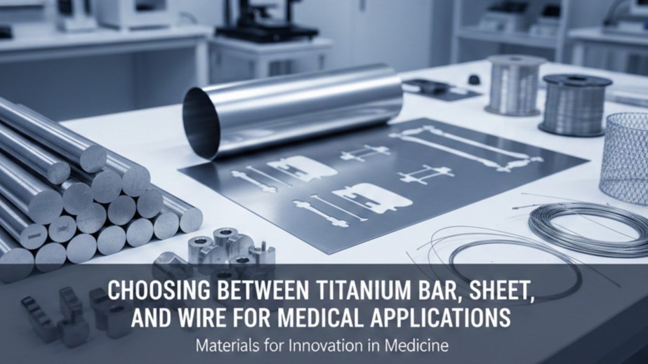 Choosing Between Titanium Bar, Sheet, and Wire for Medical Applications ...
