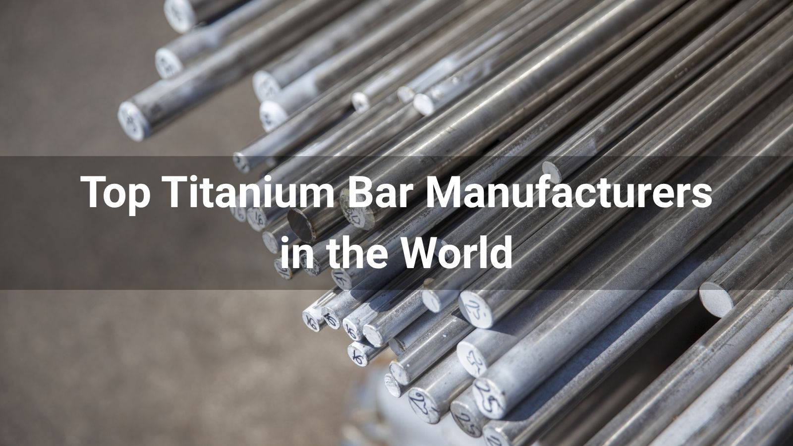 Top 10 Titanium Bar Manufacturers in the World 2026 - JH Medical Ti